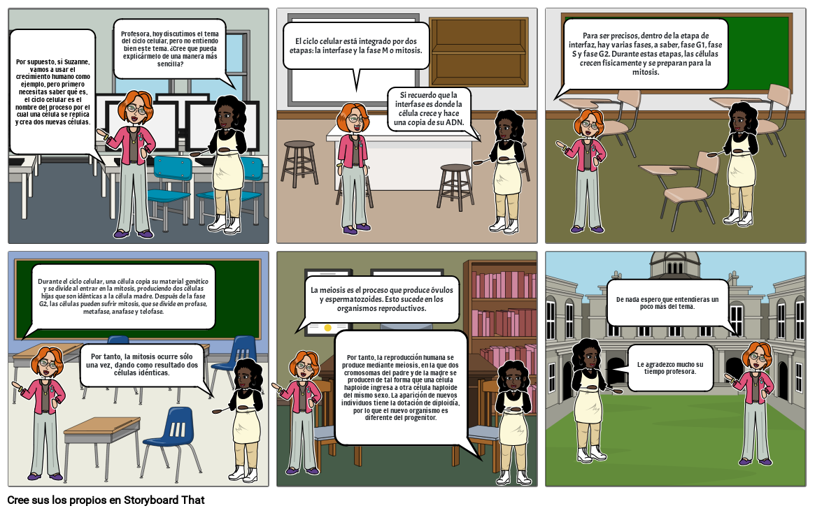 Ciclo celular Storyboard por 9e402a0d