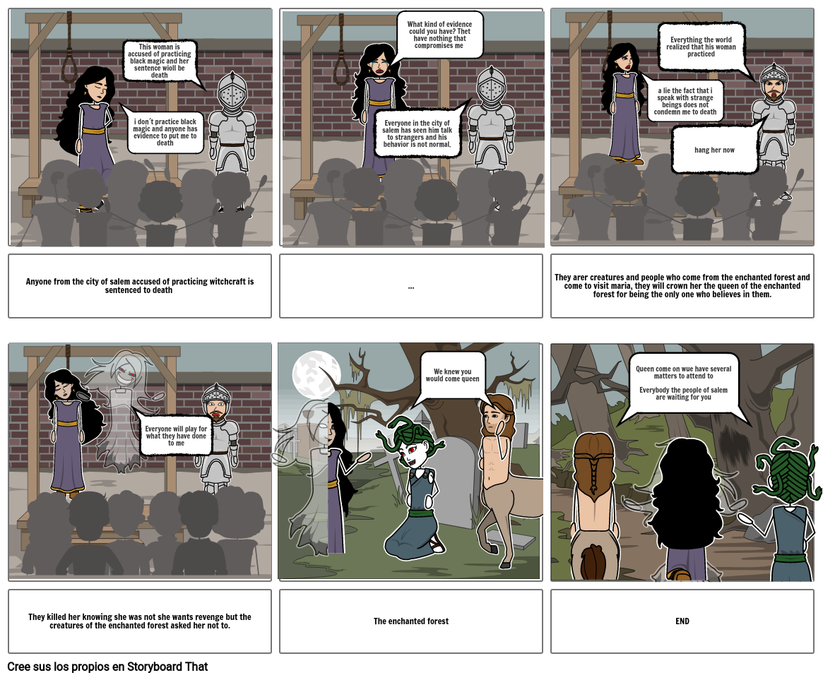 witch? Storyboard por 9e9b57c7