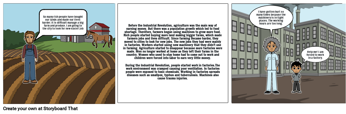 What Was Like Before The Industrial Revolution Farming Agriculture