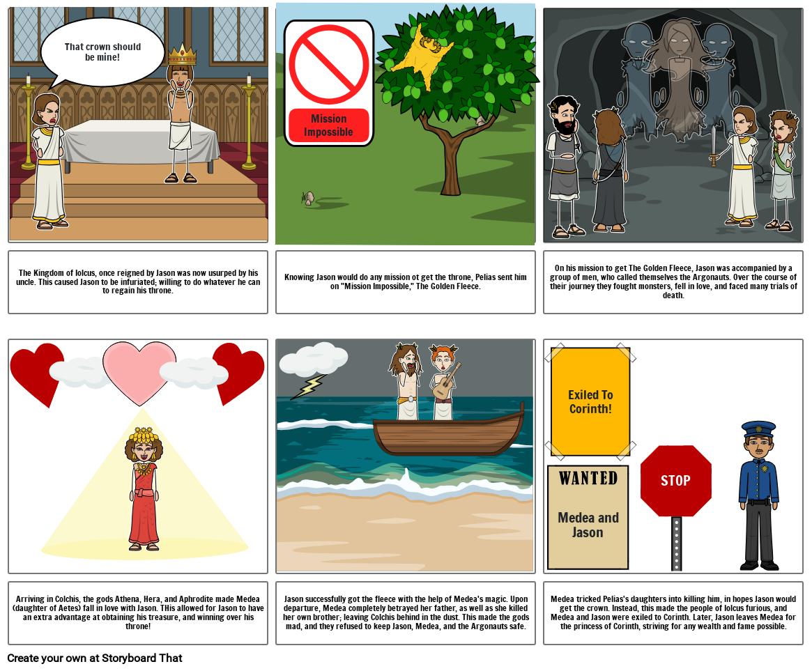 Medea Storyboard by 9eadbf0627