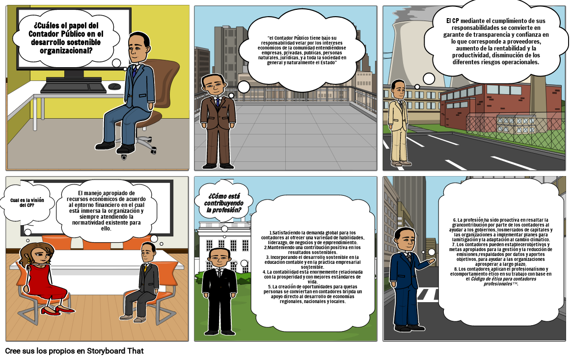 Entrevista a los Mejores Contadores Publicos Storyboard