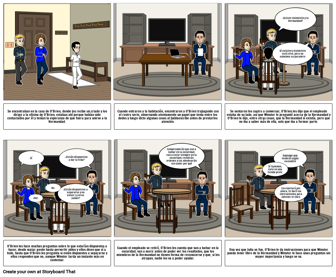 1984 Storyboard by 9f901c55