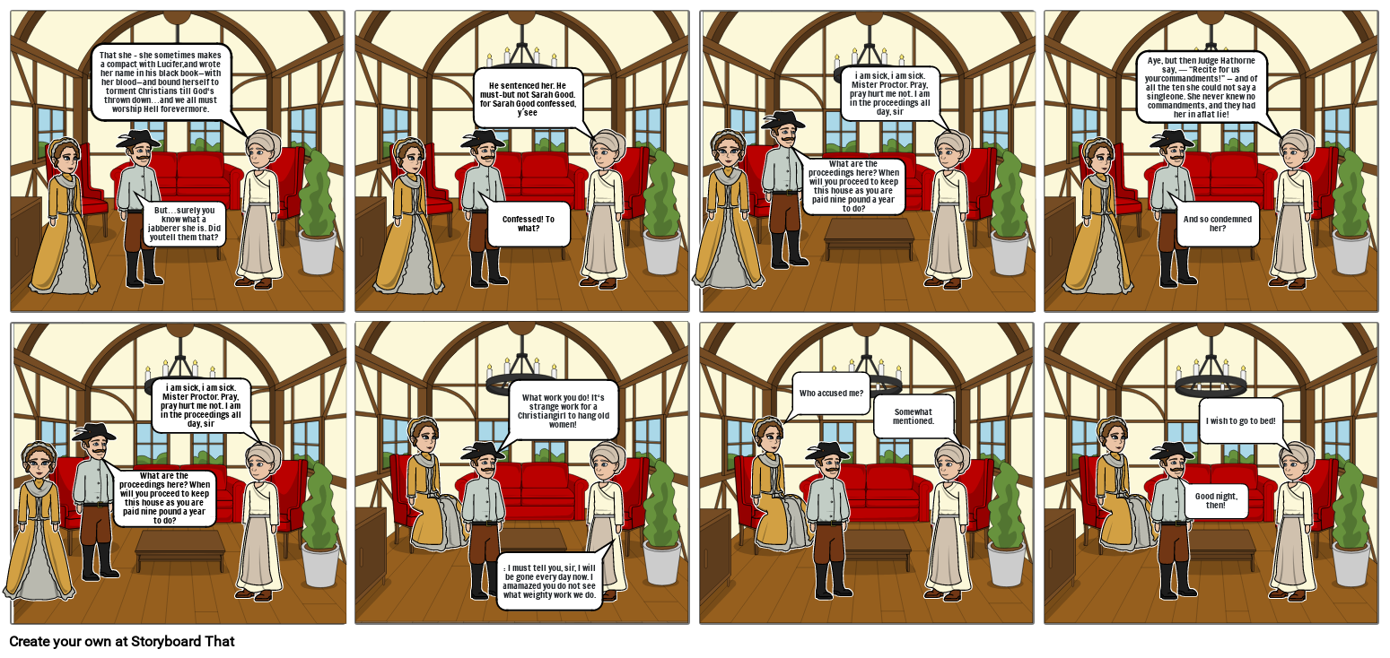 Crucible Storyboard Storyboard por a011de4d