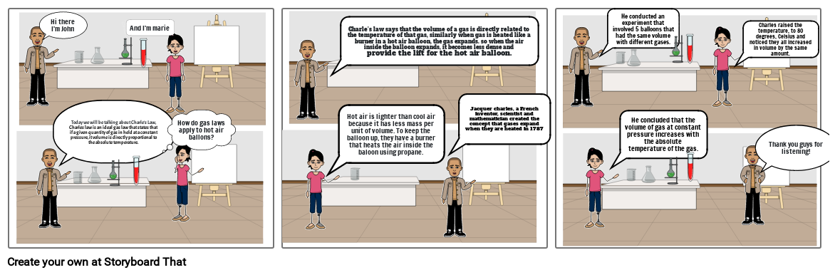 GAS LAW Storyboard by a0580531