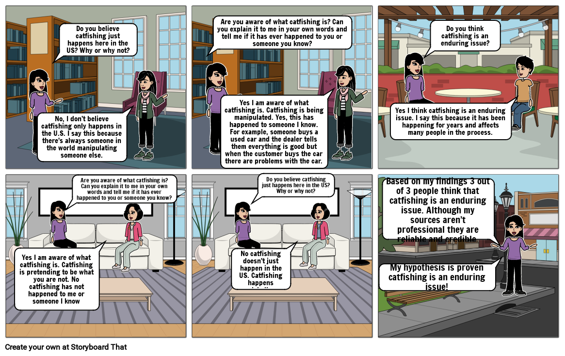 Catfishing Storyboard por a0991cd9