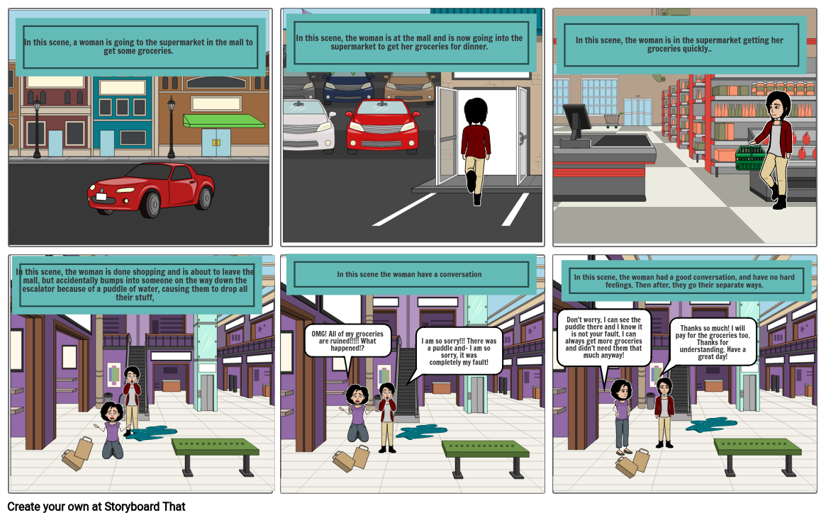 Communication Story Storyboard por a11b334a