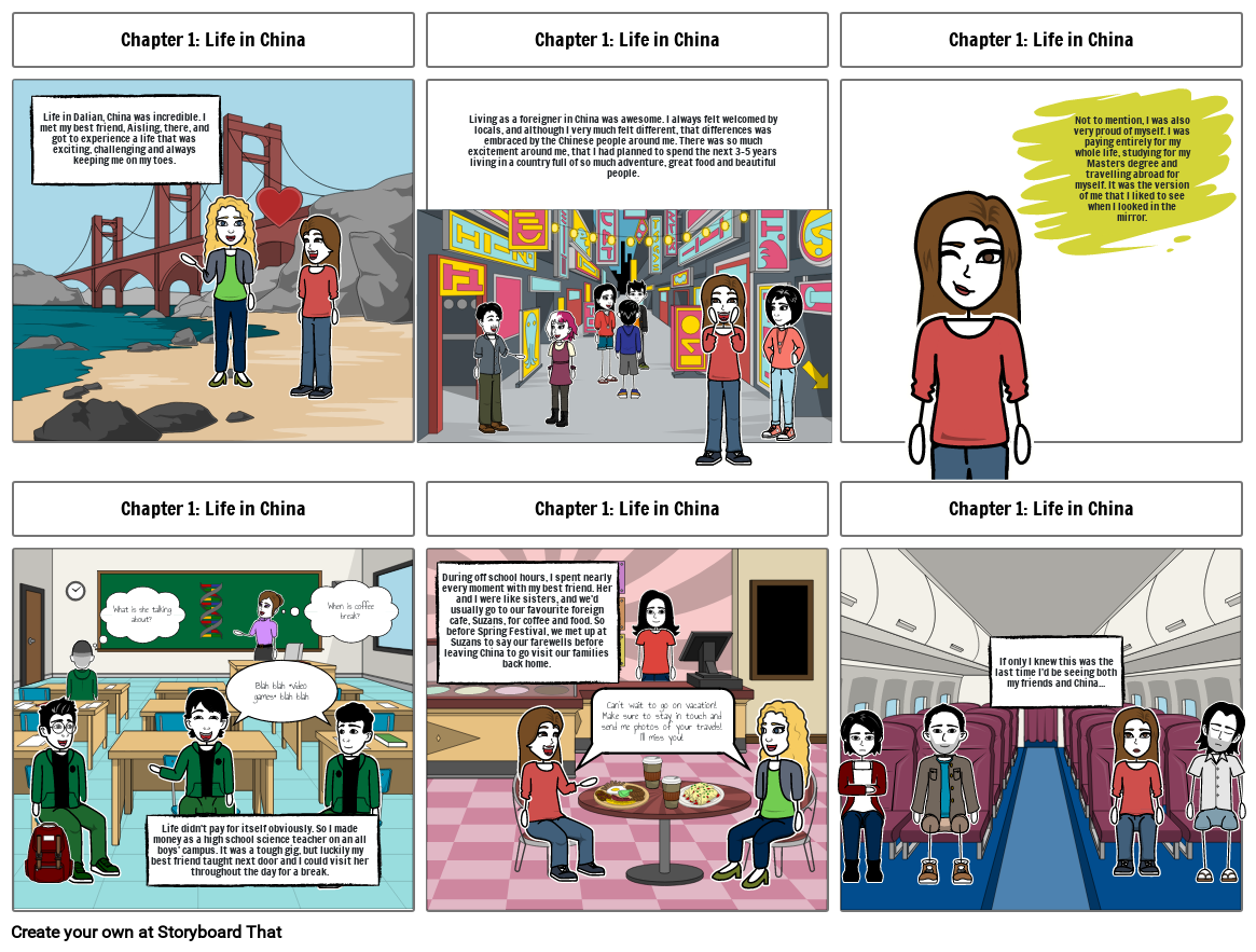 Chapter 2: Holiday Storyboard by a125edf2