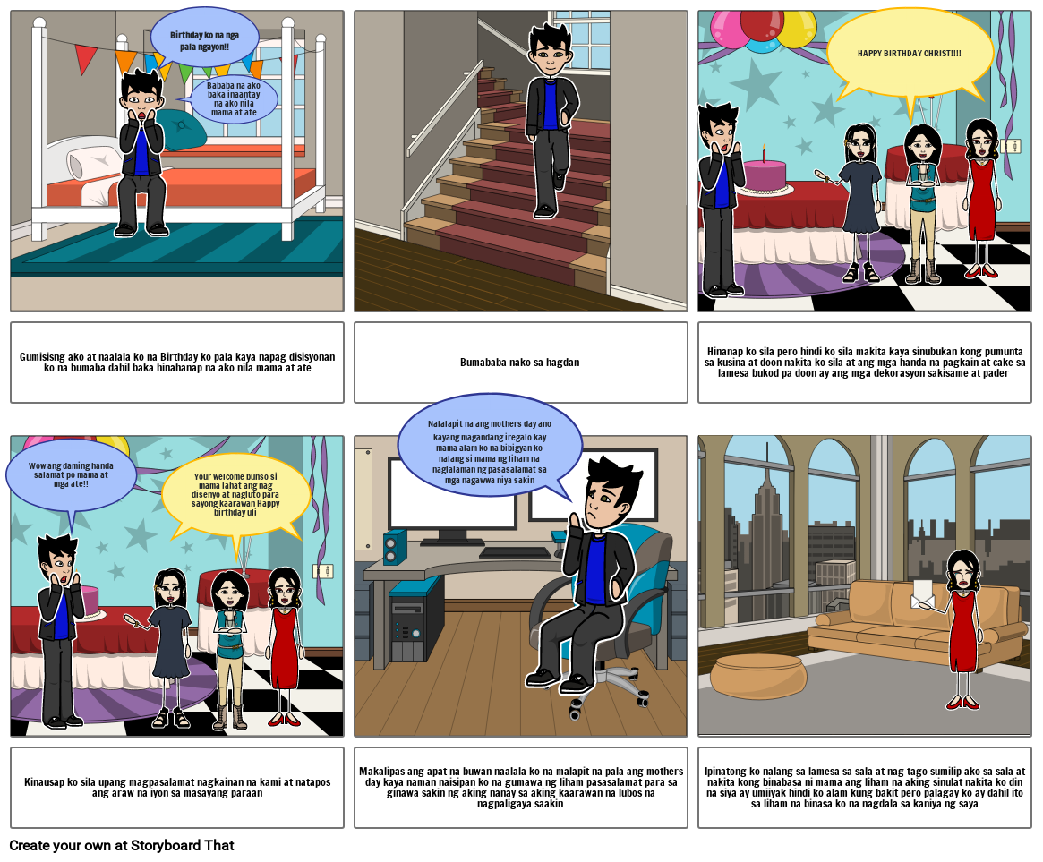 Pagiging mapagpasalamat Storyboard par a1596d96