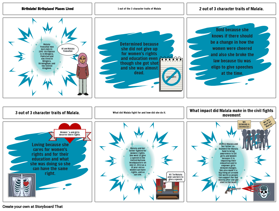 Civil Rights Hero Storyboard by a16565e8