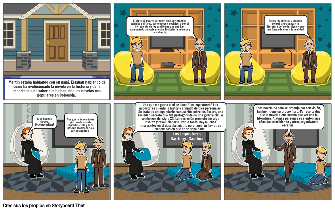 español Storyboard by a1d8d4a1