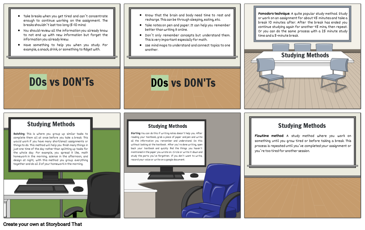 How To Make Online School Easier Storyboard By A2426ea5