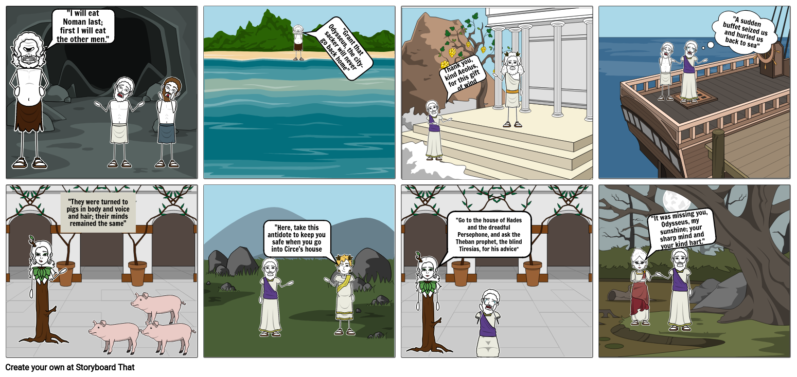 Odyssey Storyboard Storyboard By A24e9ed2