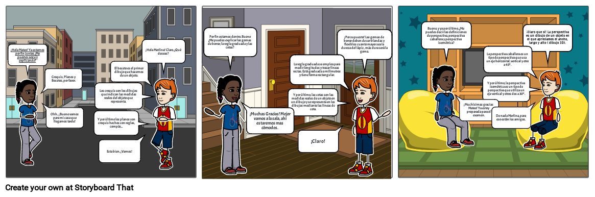 comic de tecnología Storyboard por a38f67b6