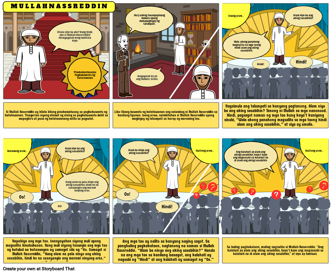 MULLAH Storyboard por a3aad0cd