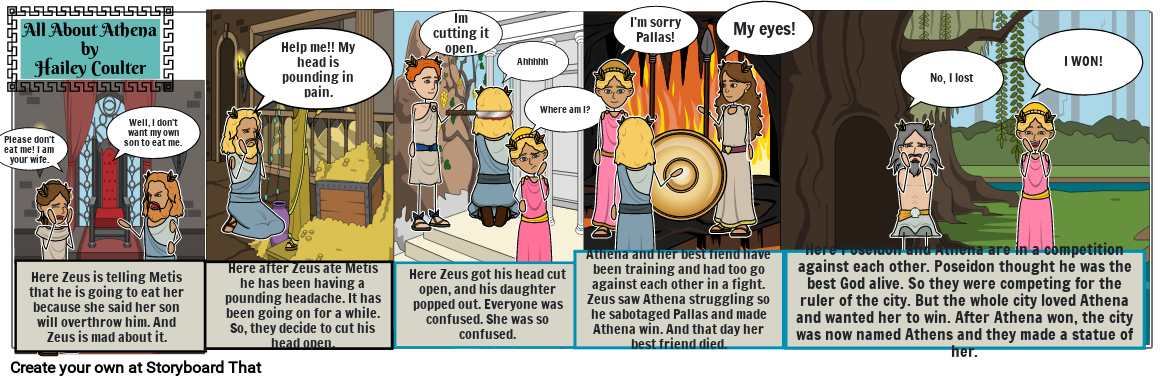 Greek Mythology Storyboard by a406740c