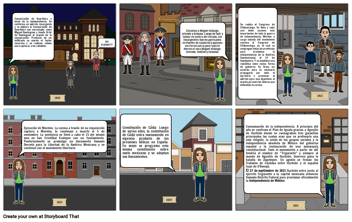 independencia Storyboard by a425cb43