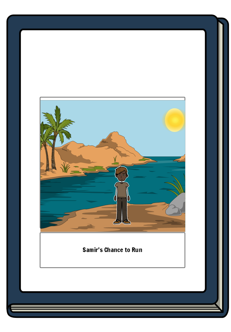 Samir's Chance to Run (E Book) Storyboard por a4525669