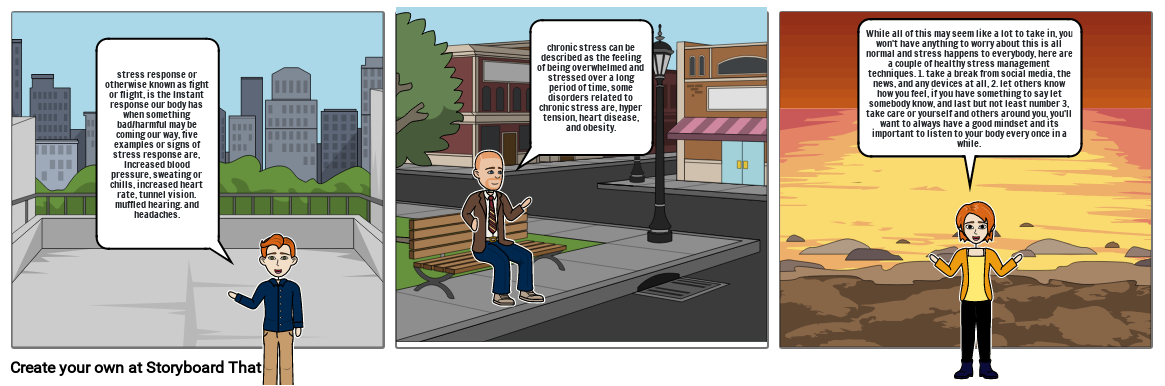 stress management pt 2 Storyboard por a4656f0b