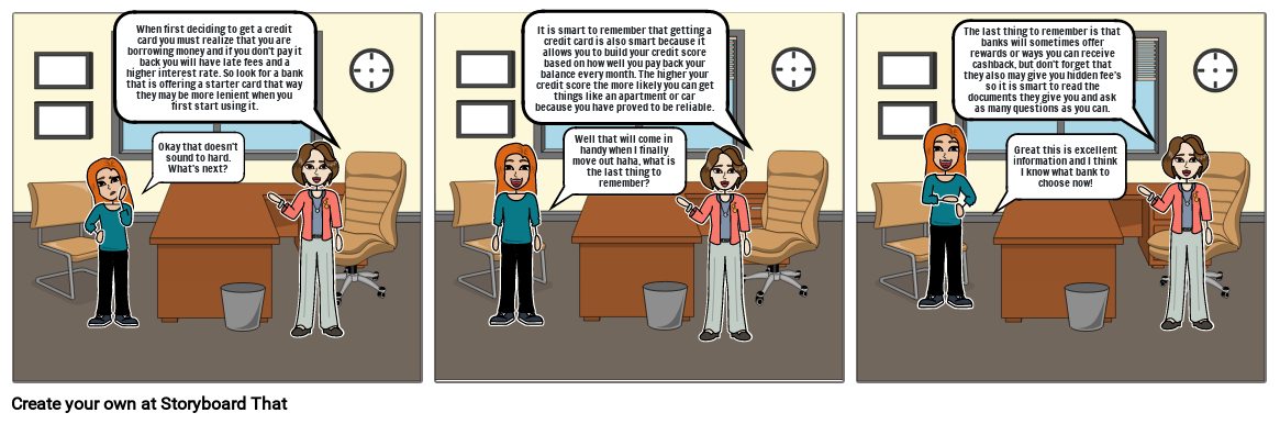 Credit Storyboard par a4dd8213