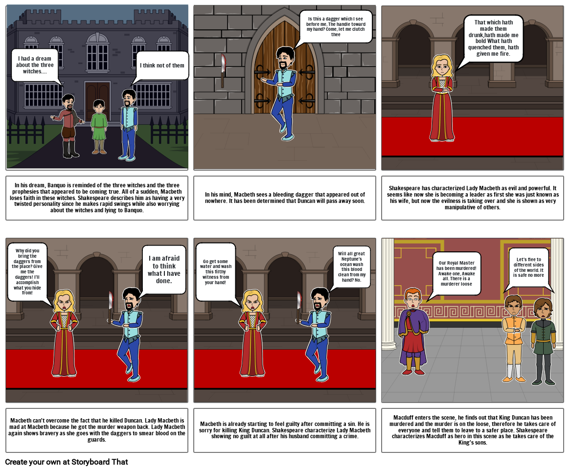 Macbeth Storyboard by a50e891e