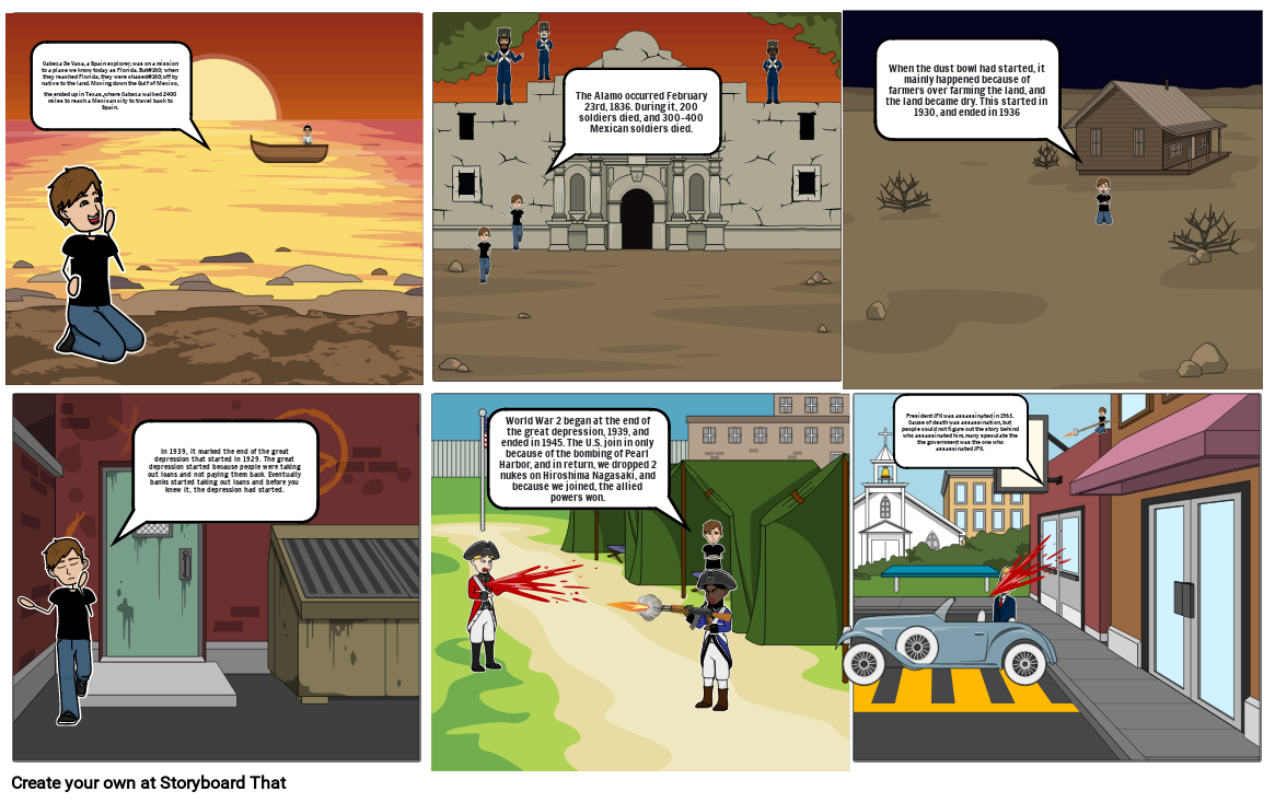 Comic Storyboard por a58abf29