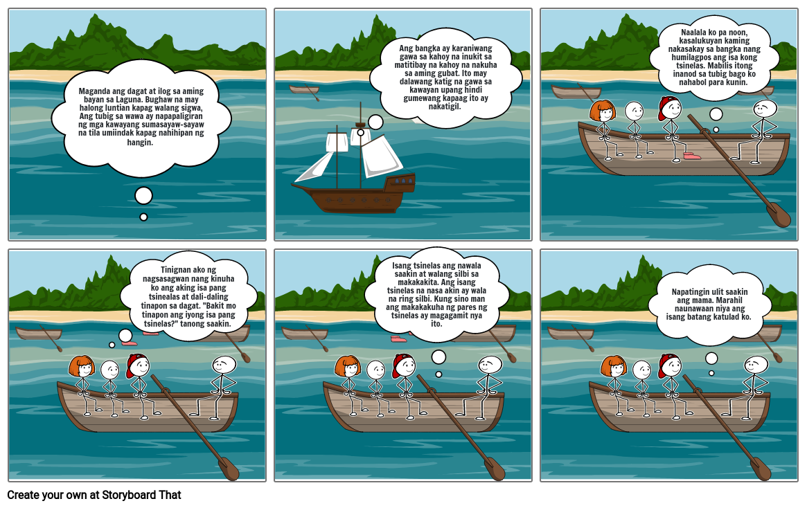 Tsinelas ni RIzal Storyboard by a5de13af