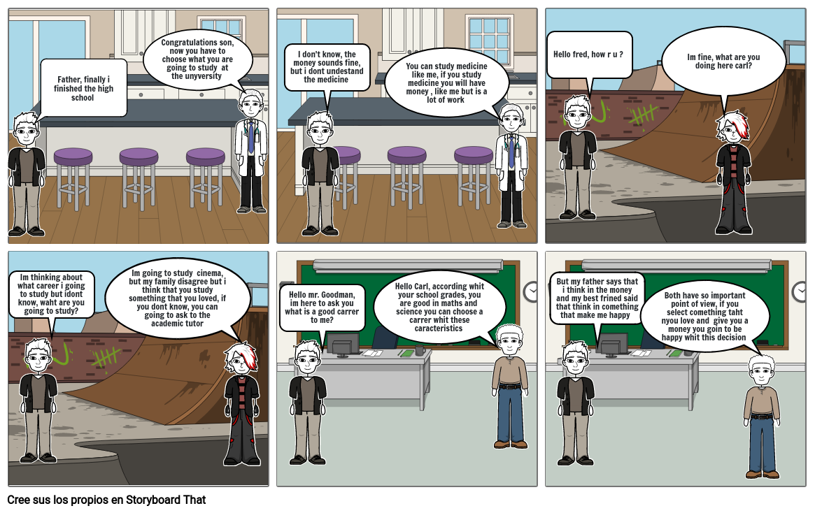 Career decision Storyboard by a5feb29f