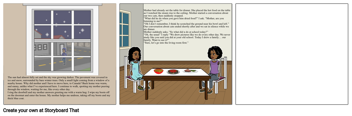 Short story Storyboard by a62793e3