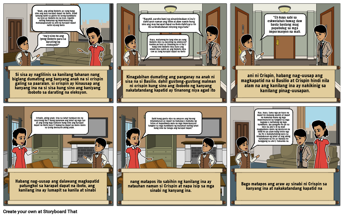 ELEKSYON Storyboard par a6590925