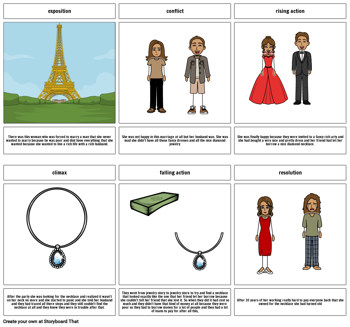 The necklace Storyboard by a6f7d53a