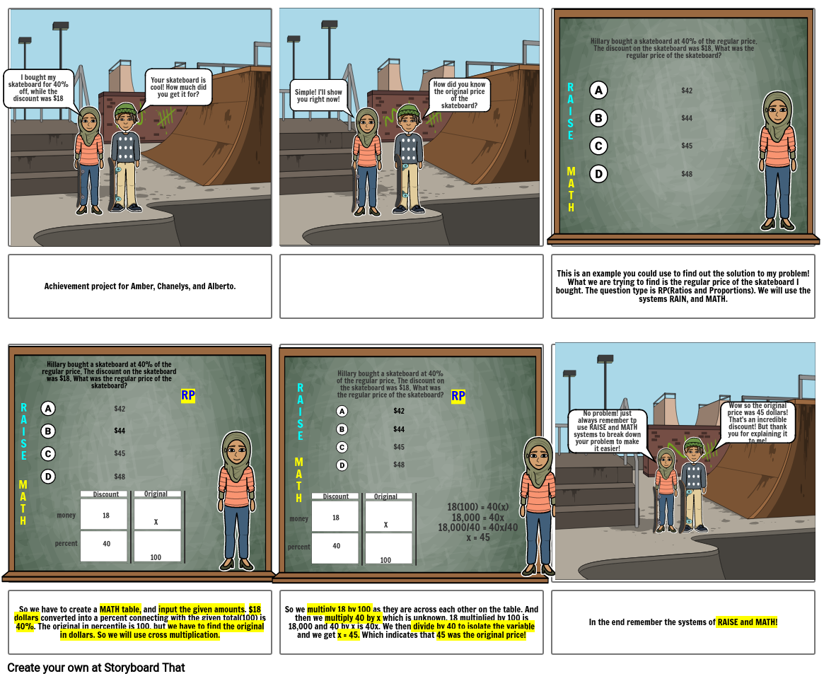 Math Achievement Storyboard por a817a55f