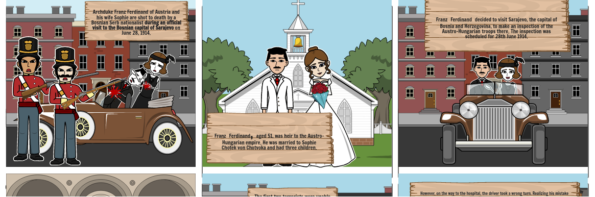 World War 1_Comic Strip Storyboard by a87259a5