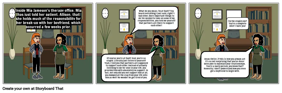 Positive Conflict Resolution Storyboard by a875df6e Positive Conflict Resolution Storyboard by a875df6e