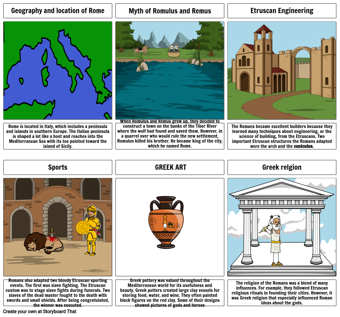 THe greeks Storyboard by a922a55a