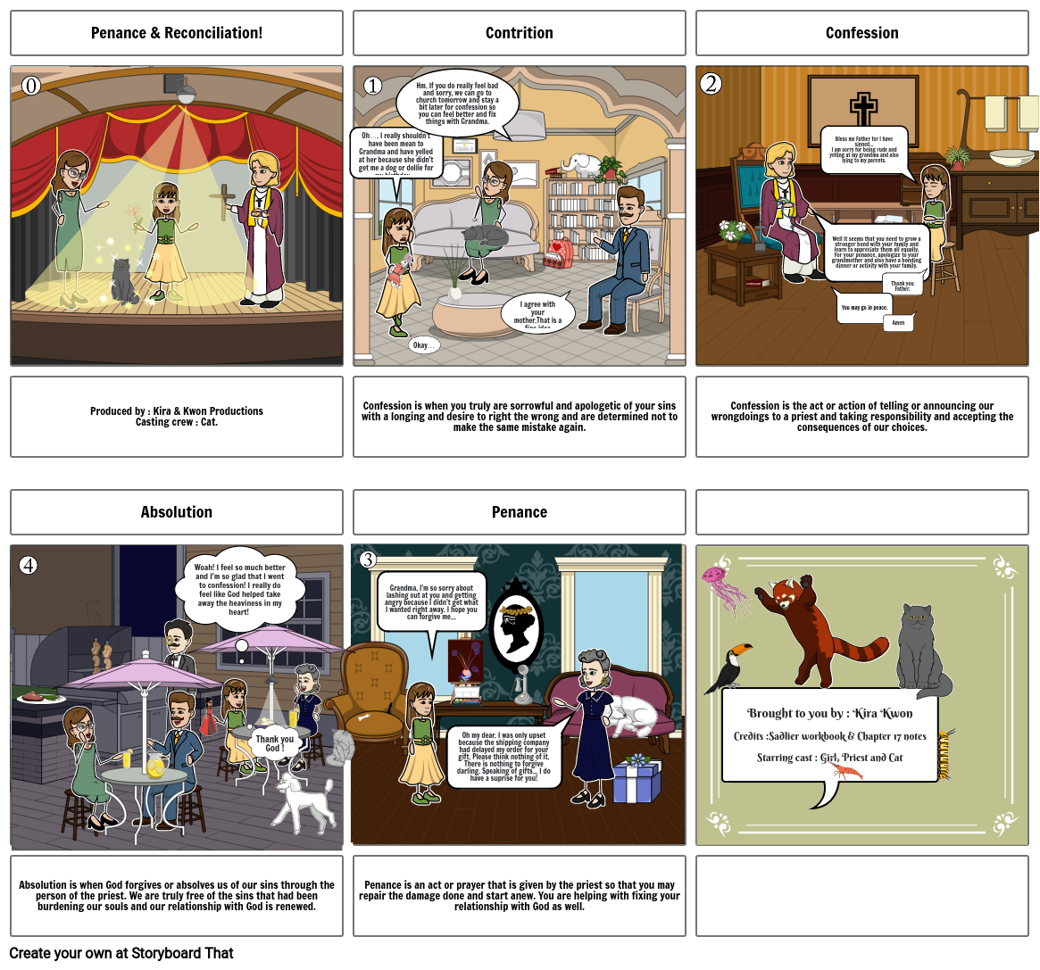 Penance And Reconciliation Storyboard Por A9263966 Penance And Reconciliation Storyboard Por A9263966