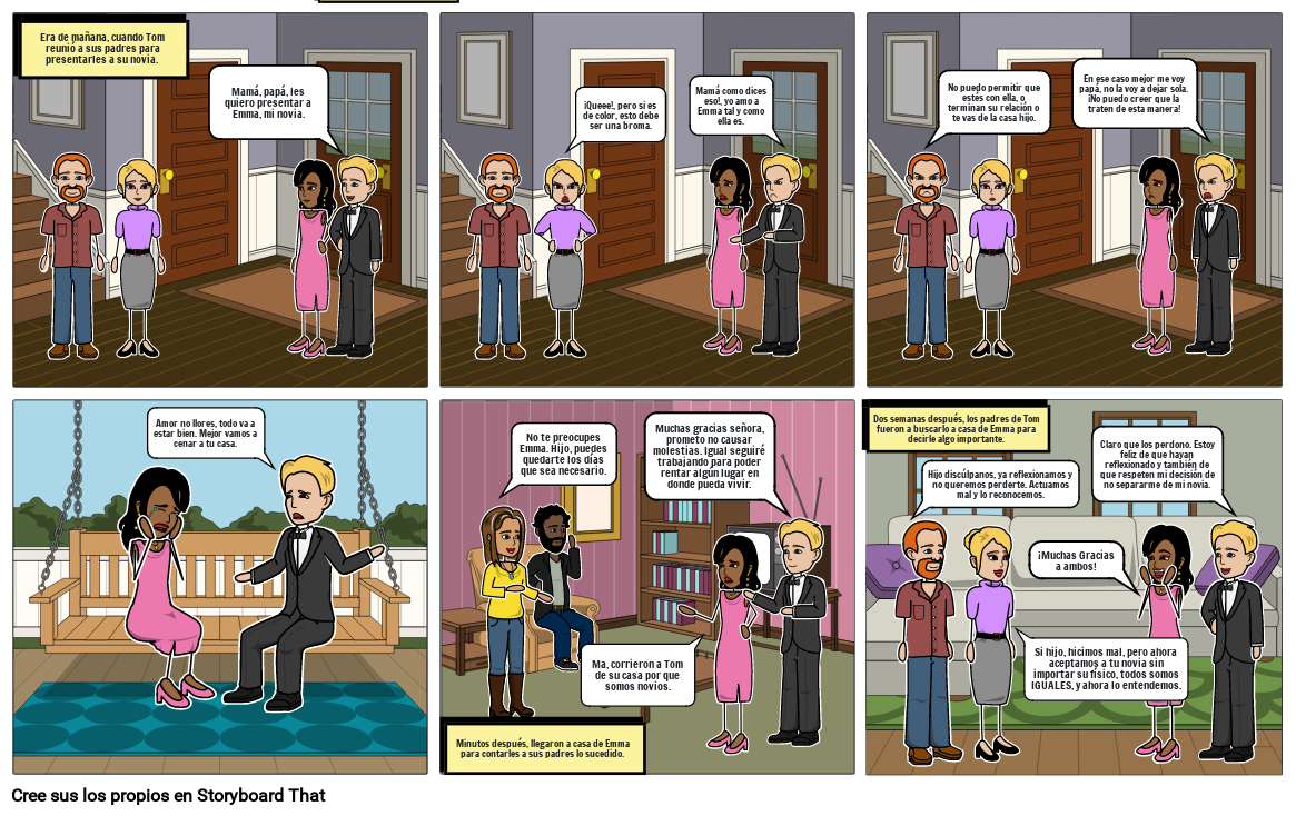 Historieta IECSE Desiree Leyva Storyboard por a99f132c