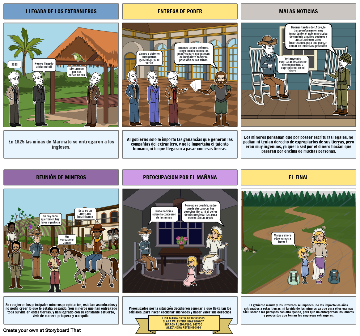 La Bruja De Las Minas Storyboard Por Aa10a99d