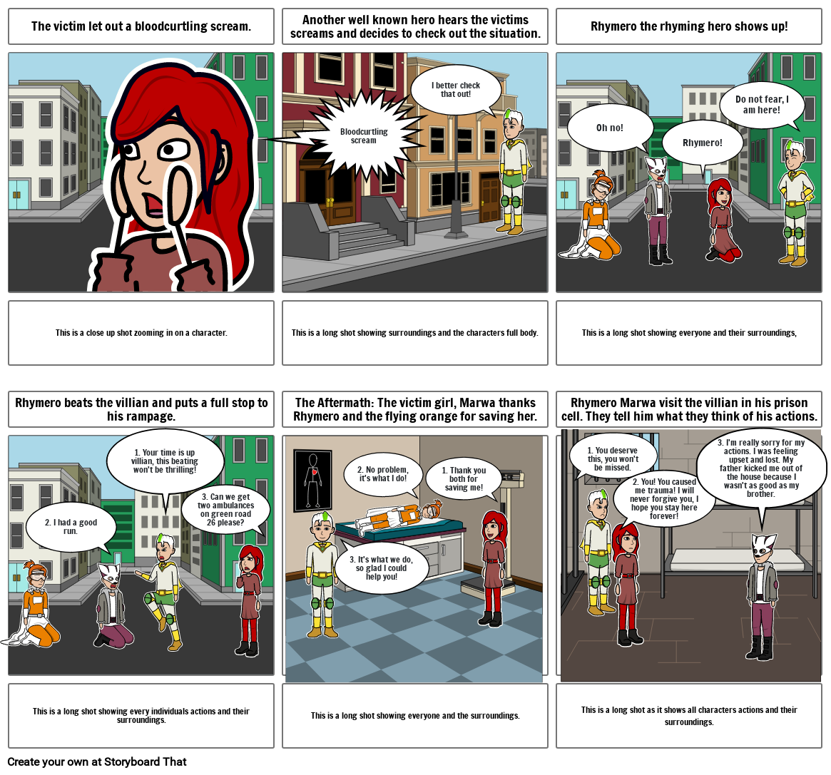 English StoryBoard Assignment (3) Storyboard by aa20a860