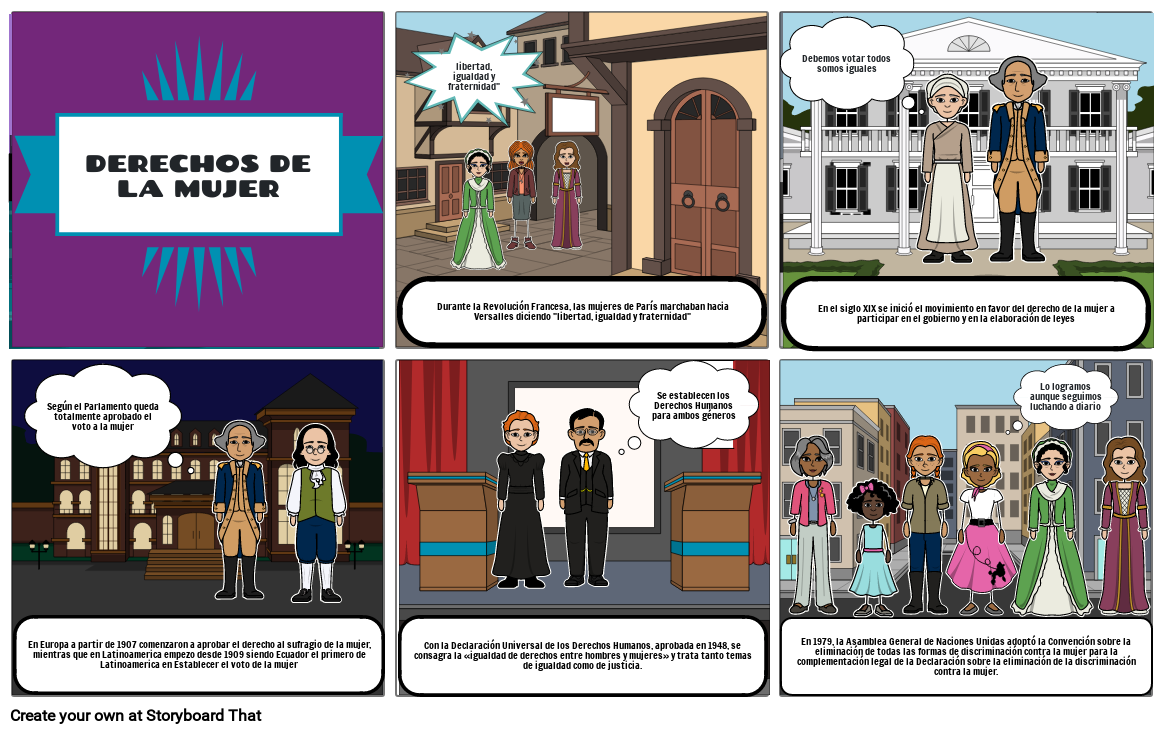 Los Derechos De Las Mujeres En El Siglo Xix