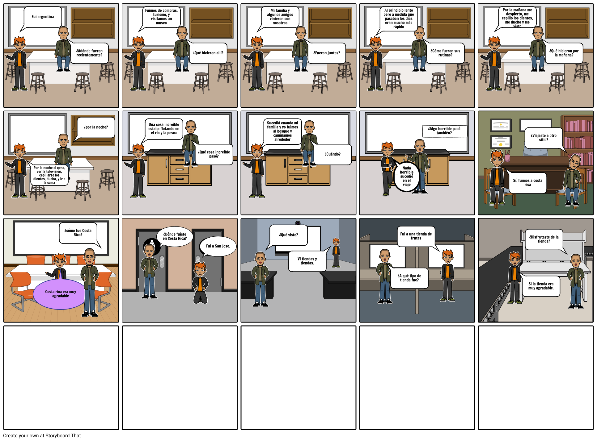 Spanish Storyboard por aaa00002