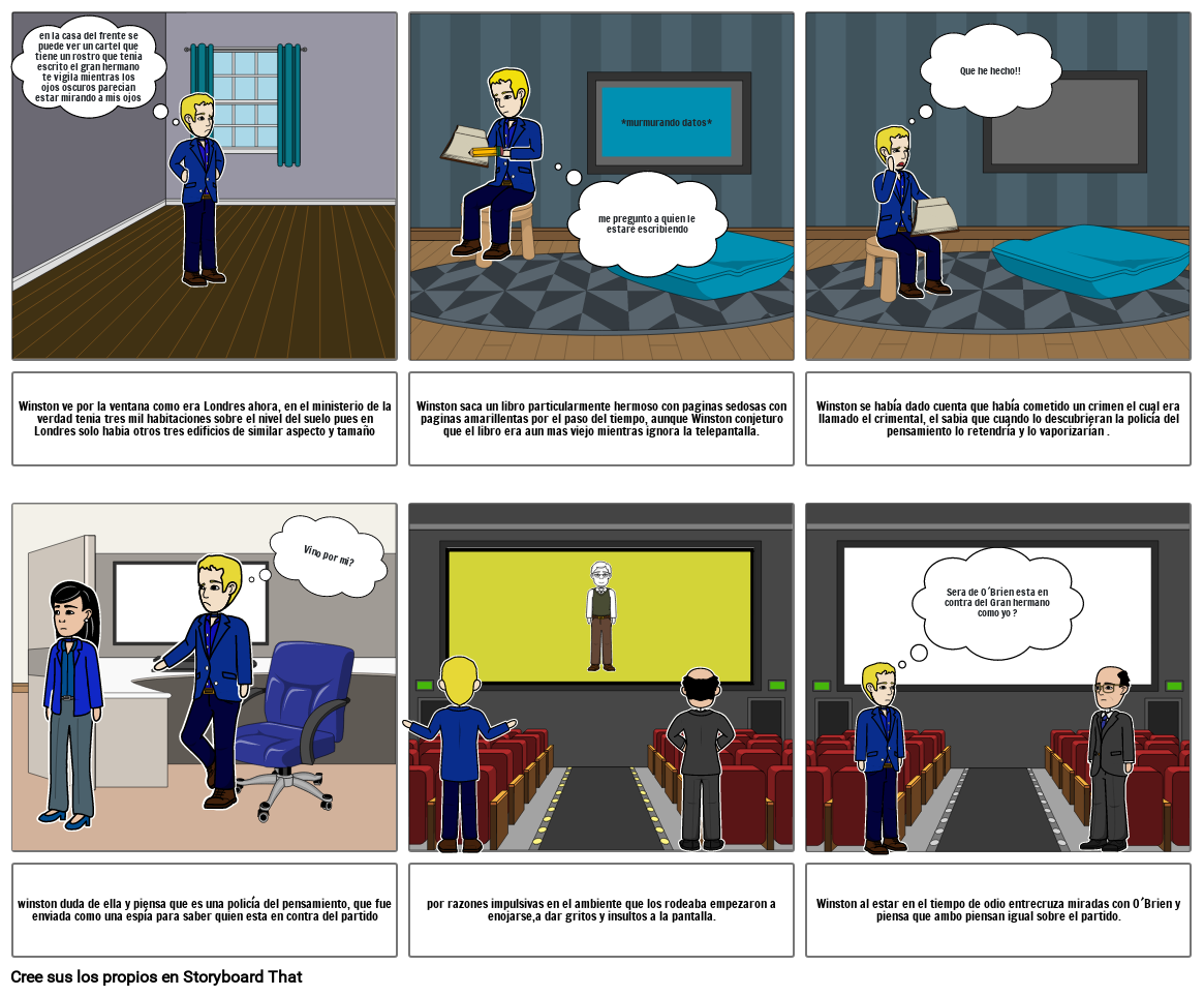 1984 Storyboard por aabb5ff5