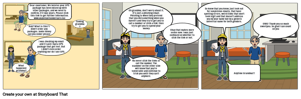 Cybersecurity Storyboard par aaliyah-6