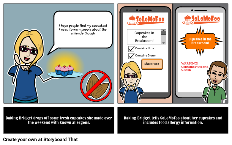 Food Allergies Storyboard by aaron-sherman