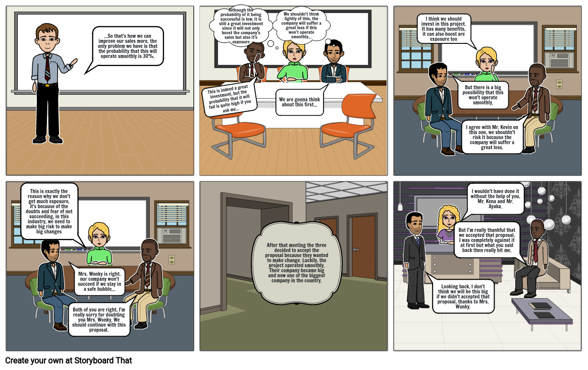 entrep teehee Storyboard por ab274df3