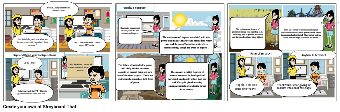 Alternative Resources part 2 Storyboard by abedfd4a