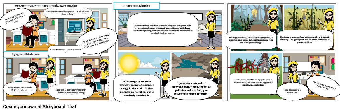 Alternative Resources Storyboard par abedfd4a