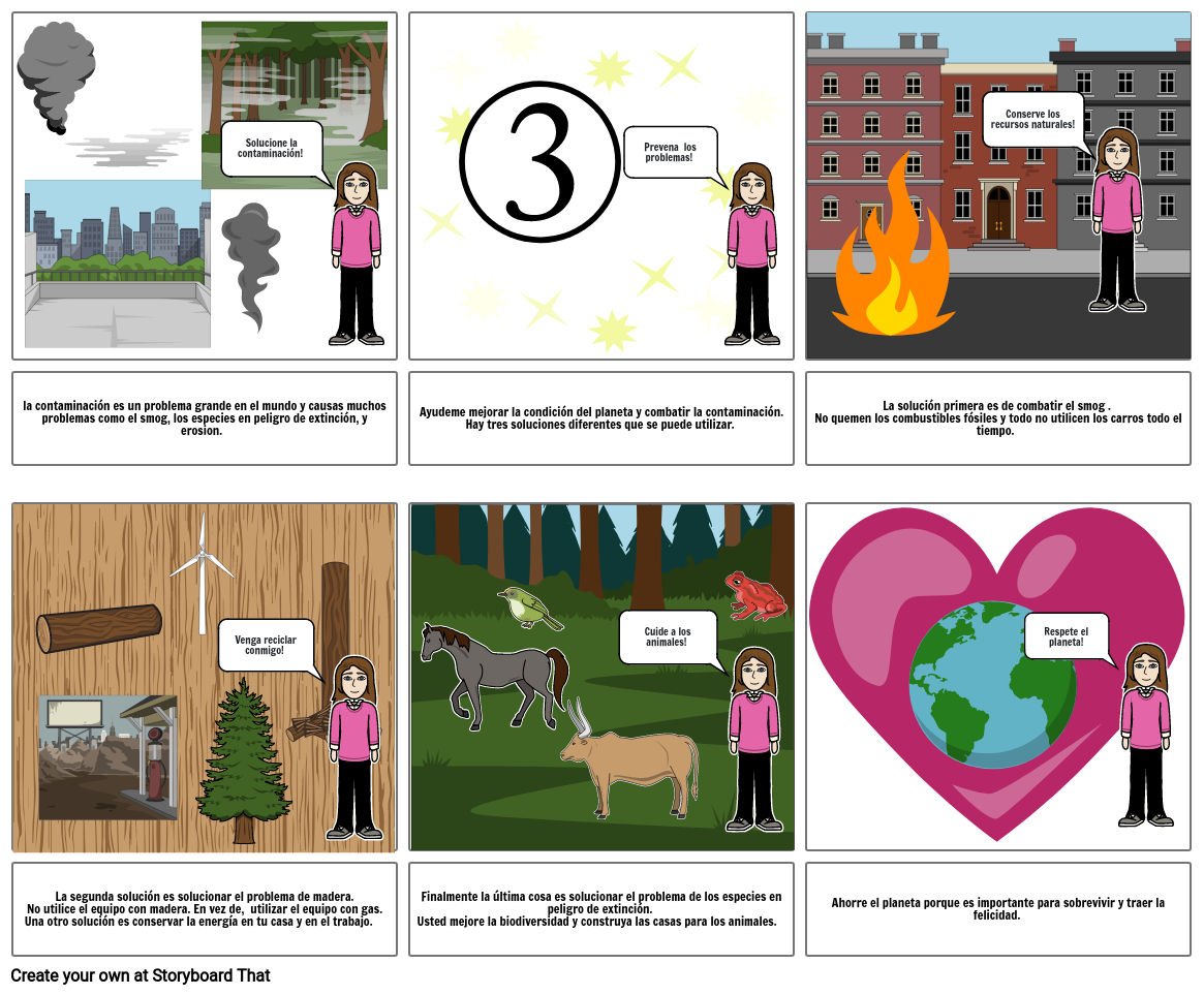Spanish Midterm Storyboard por abobst