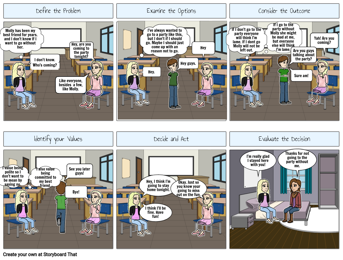 party Storyboard by abozinovich