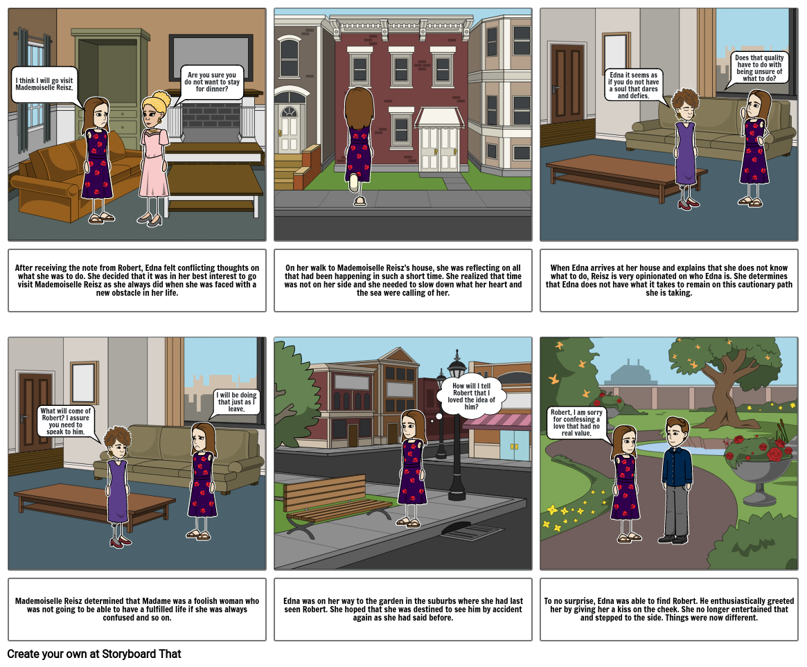 The Awakening Alternate Ending Storyboard por ac20171