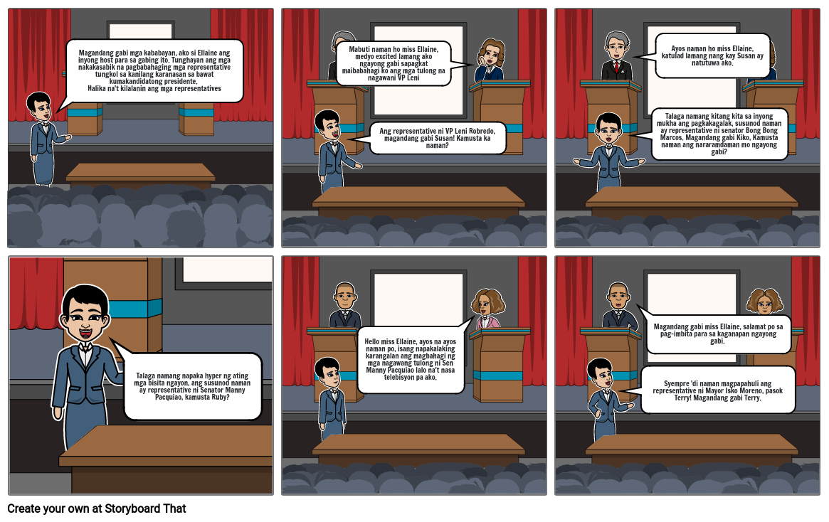 Cartoon Skit Storyboard by ac328a69